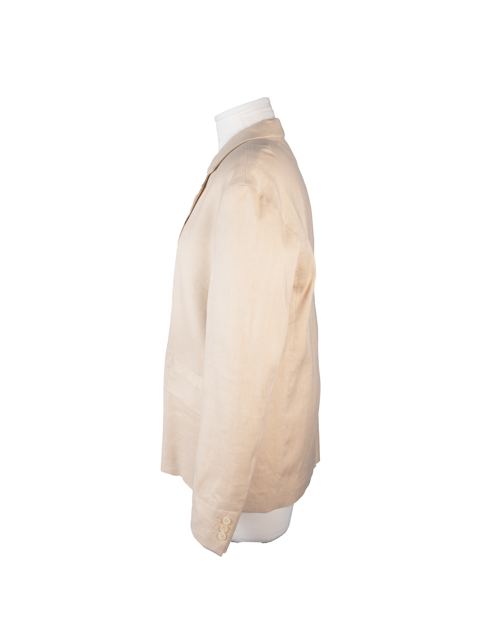 Acervo YK. BLAZER LINHO BEGE MASCULINO